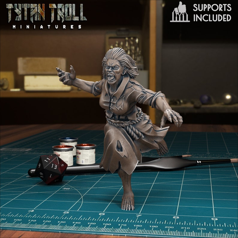 28/32mm, Vampire Spawn Bundle , Medium Miniatures, Tytantroll ...