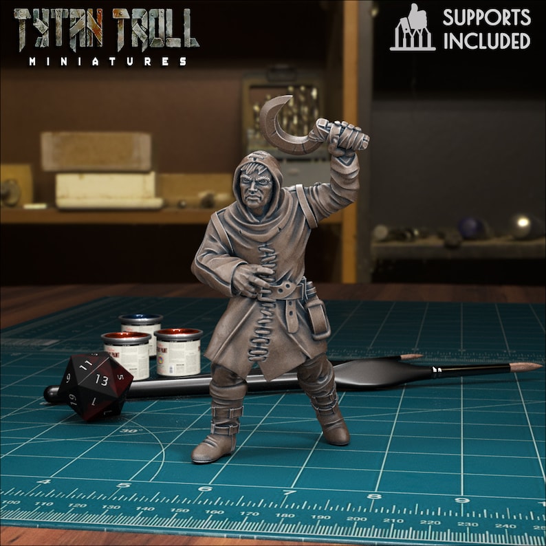 Tytantroll Village Mob Miniatures, D&D RPG Villagers - Etsy