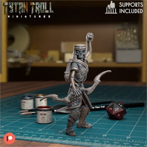 28/32mm, the Crypt Skeleton Bundle, Medium Miniatures, Tytantroll ...