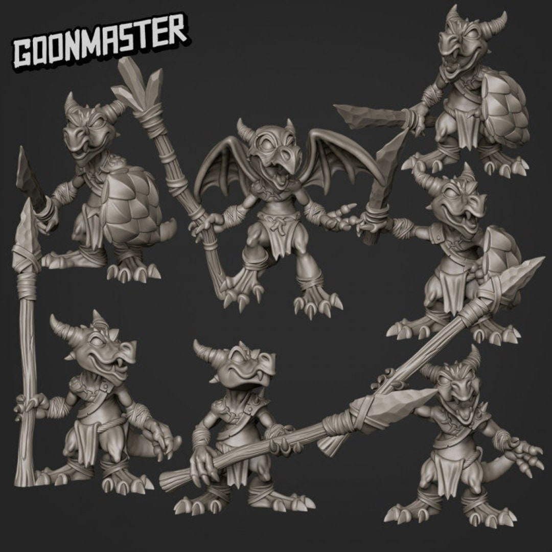 Kobold G0073-G0081 ,goon Master, Medium Miniature, Dungeon and Dragons ...