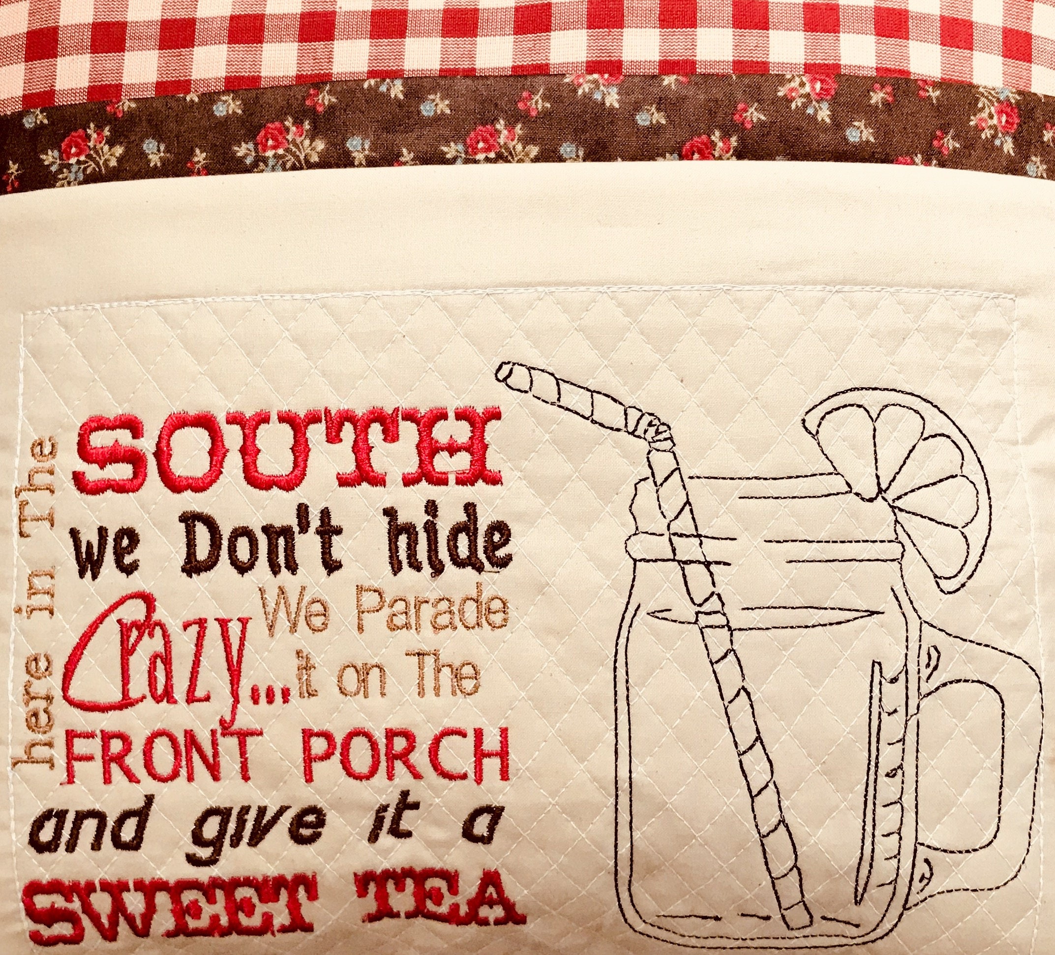 Southern Sweet Tea 5x7 Mason Jar 5x7 INSTANT DOWNLOAD - Etsy