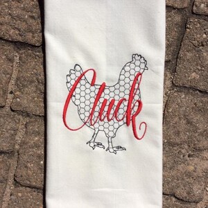Chicken Cluck Chicken Wire Embroidery Design- Available Sizes 8x12 6x10 ...