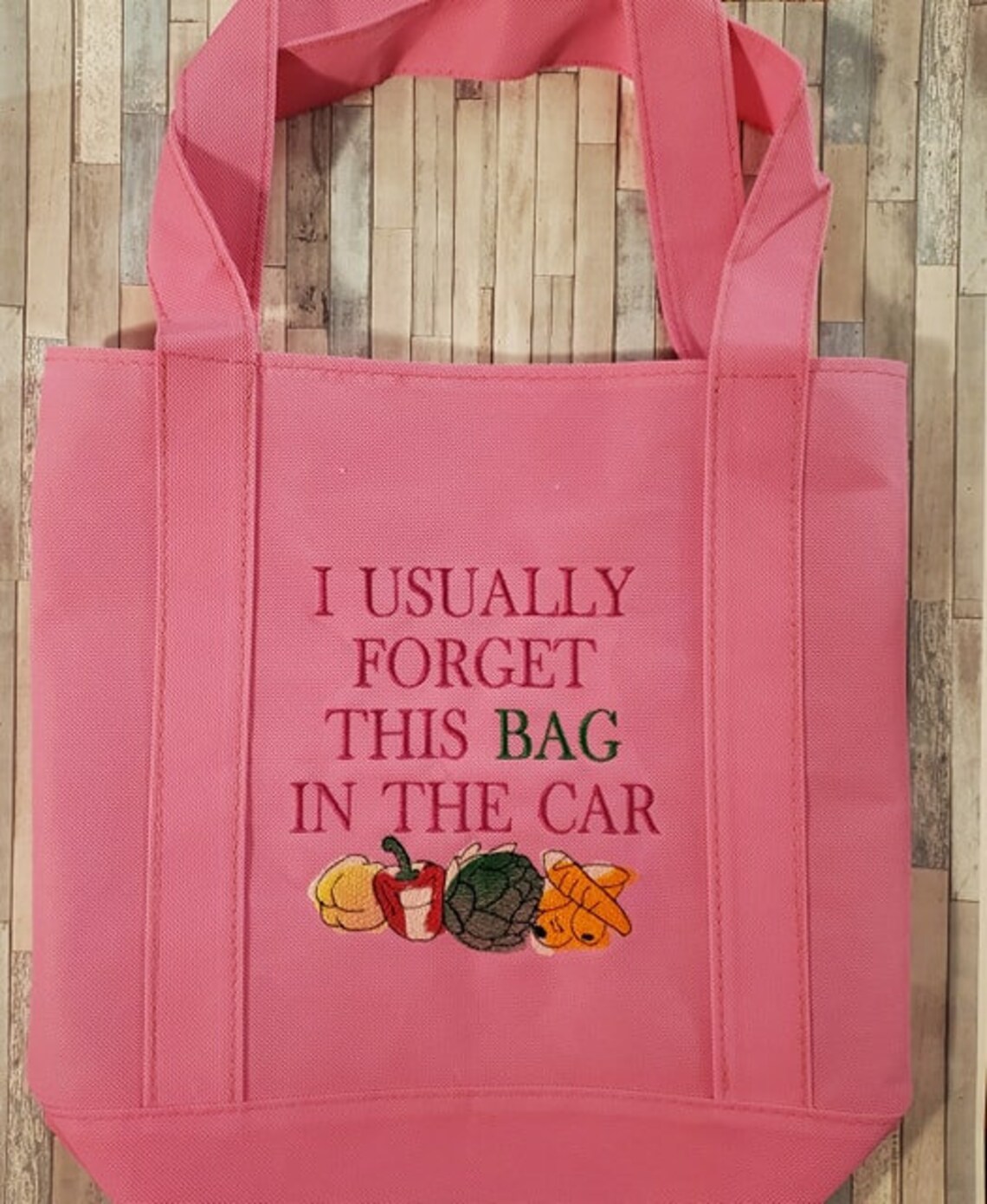I Usually Forget This Bag in the Car Embroidery Design- Available Sizes ...