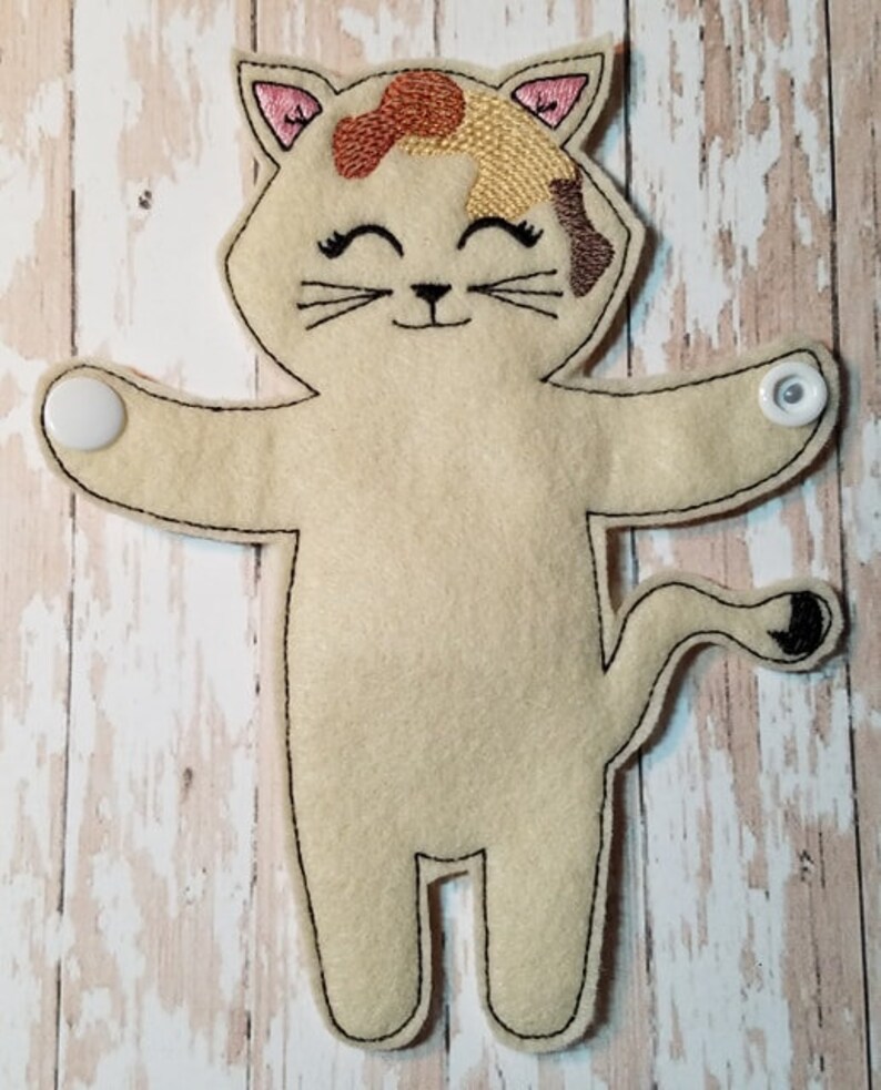 In the Hoop Cat Candy Hugger Embroidery Design- Available Sizes 5x7 ...