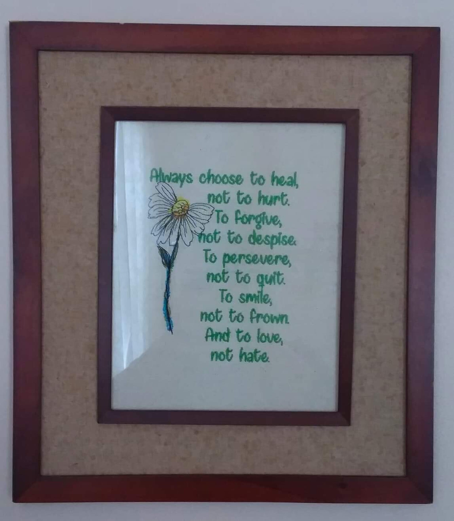 Strength to Persevere Quote With Sketch/watercolor Daisy - Etsy