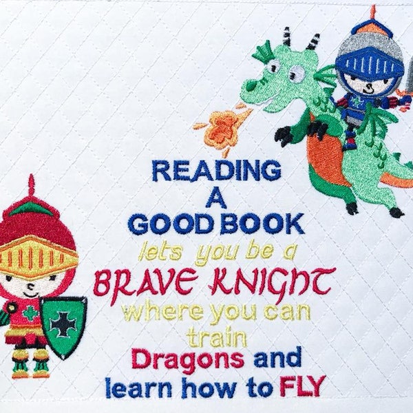 Reading Dragon - Etsy