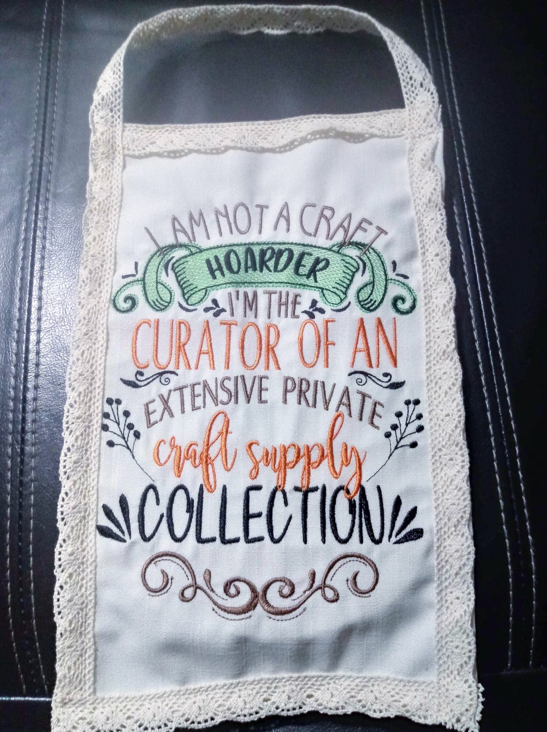 I Am Not A Craft Hoarder\ Craft Supply Collection Embroidery Design ...