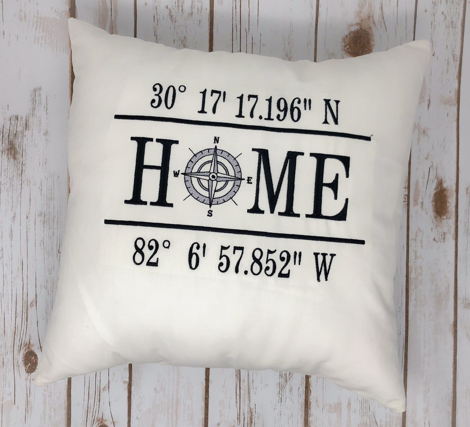 Home Nautical Compass Embroidery Design Size Available 8x12 - Etsy