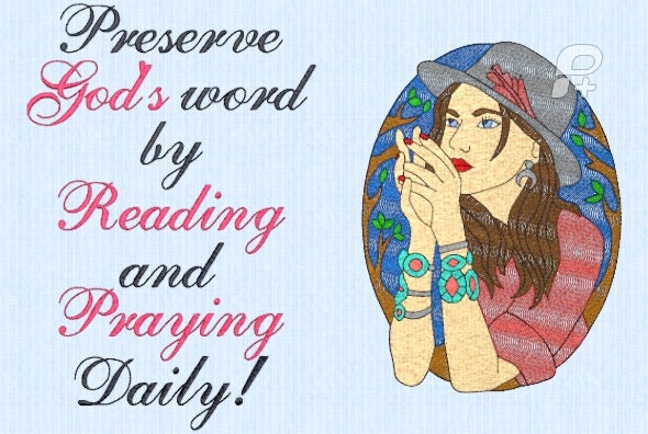 Preserve God's Word by Reading and Praying Daily With and Without Cross ...