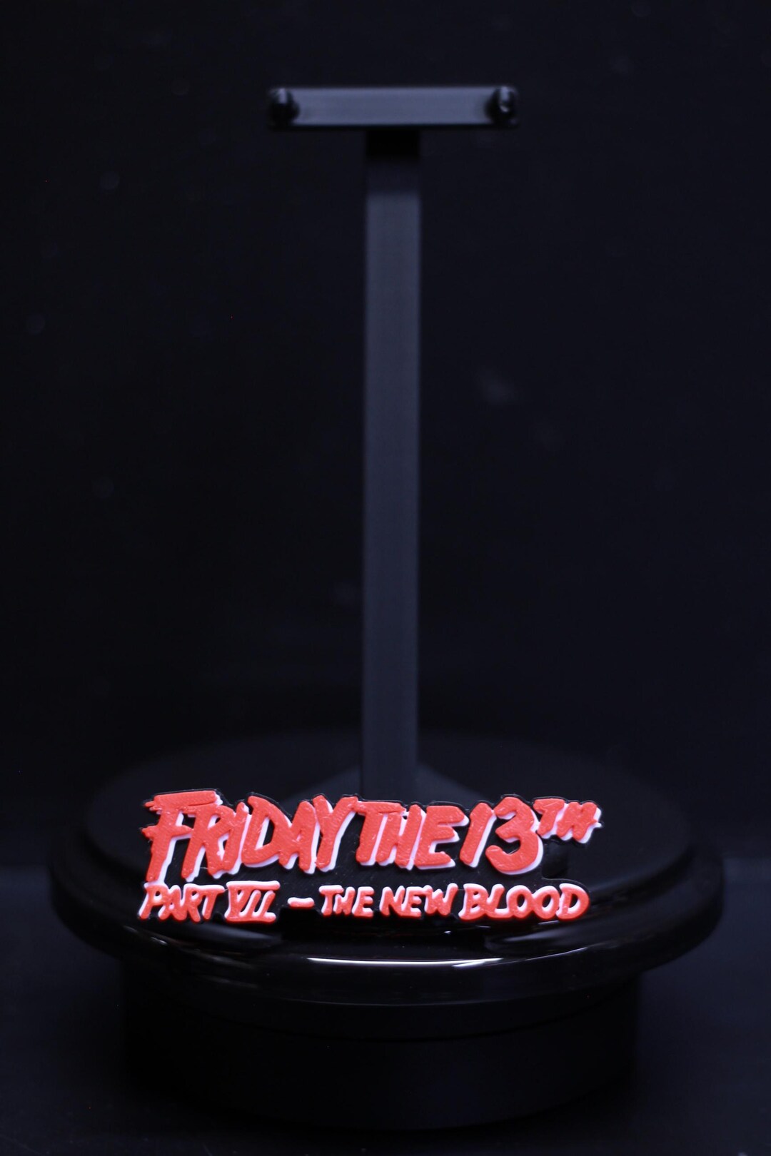 Friday the 13th Part 7 Jason Voorhees Hockey Mask Display Stand - Etsy