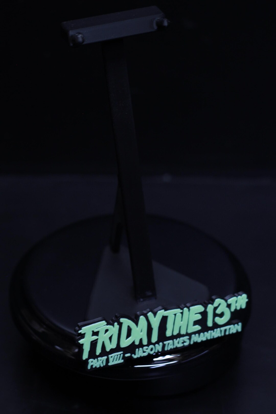 Friday the 13th Part 8 Jason Voorhees Hockey Mask Display Stand - Etsy