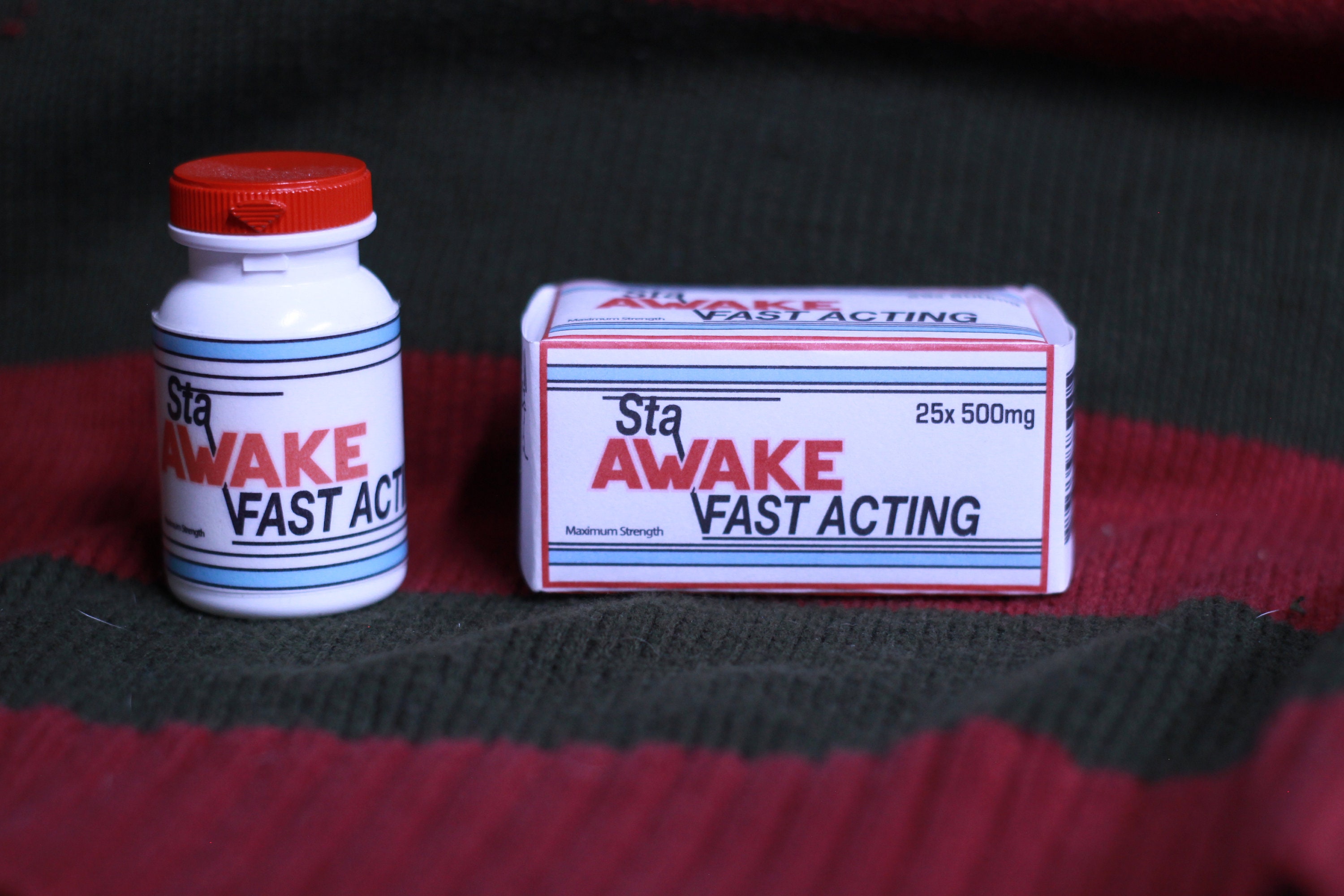 Prop Replica Sta Awake Bottle & Box Freddy Krueger - Etsy