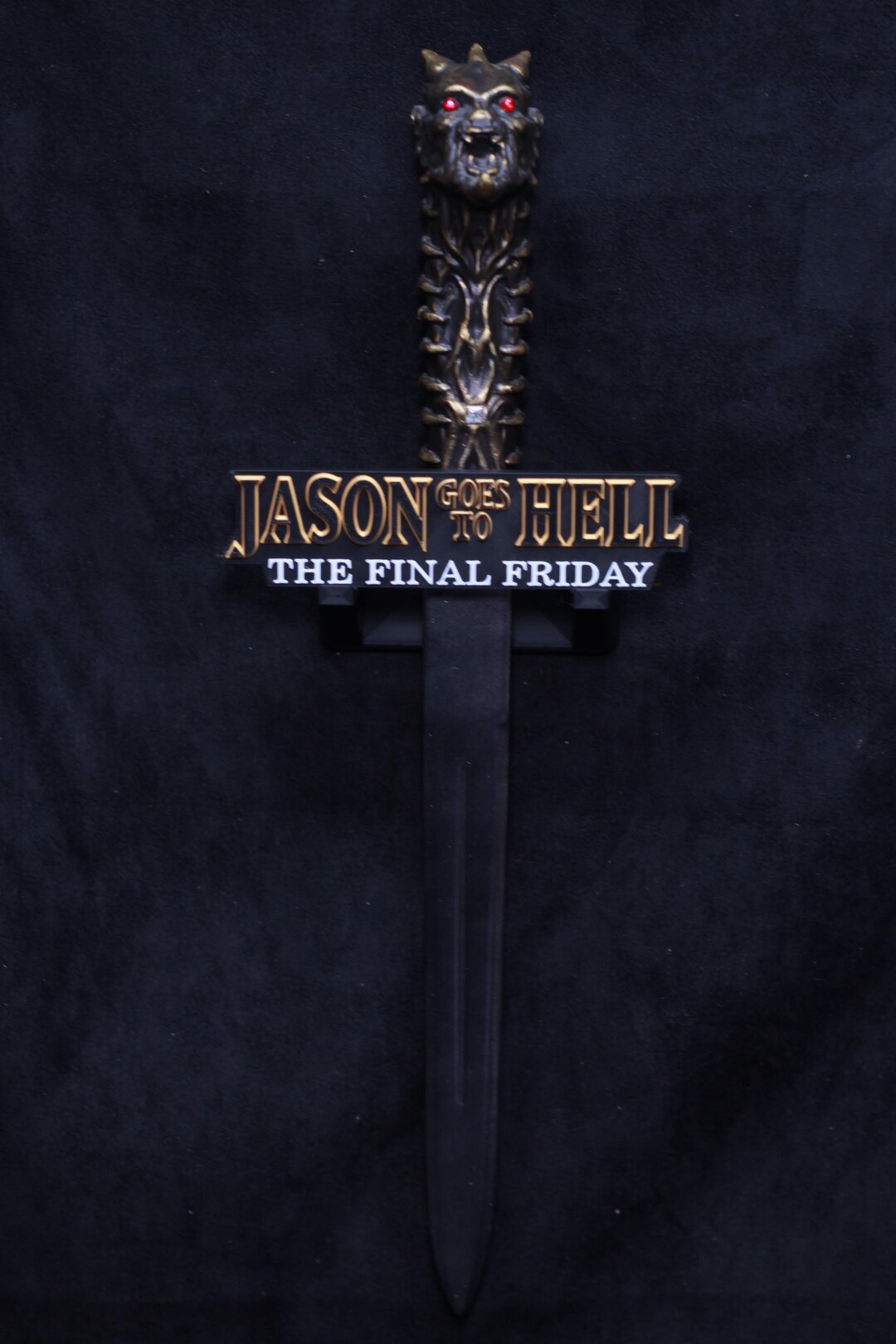 Friday the 13th Jason Goes to Hell Prop Replica Display Dagger - Etsy