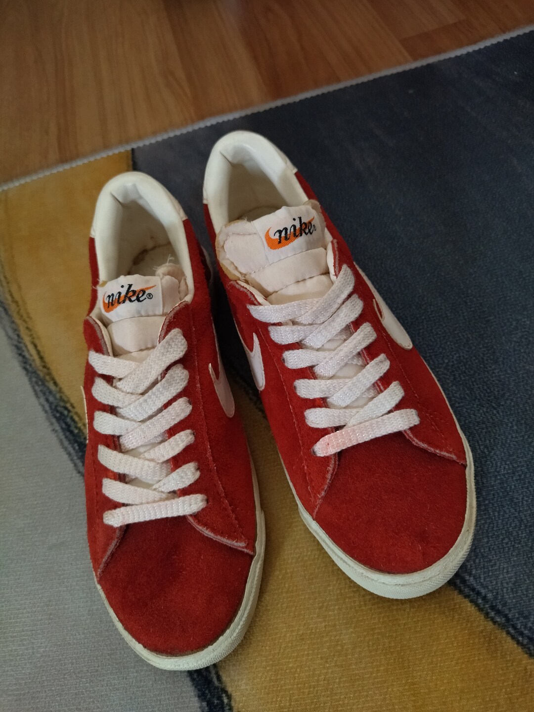 Vintage Nike Racquet Cursive Made in Taiwan 1976 - Etsy