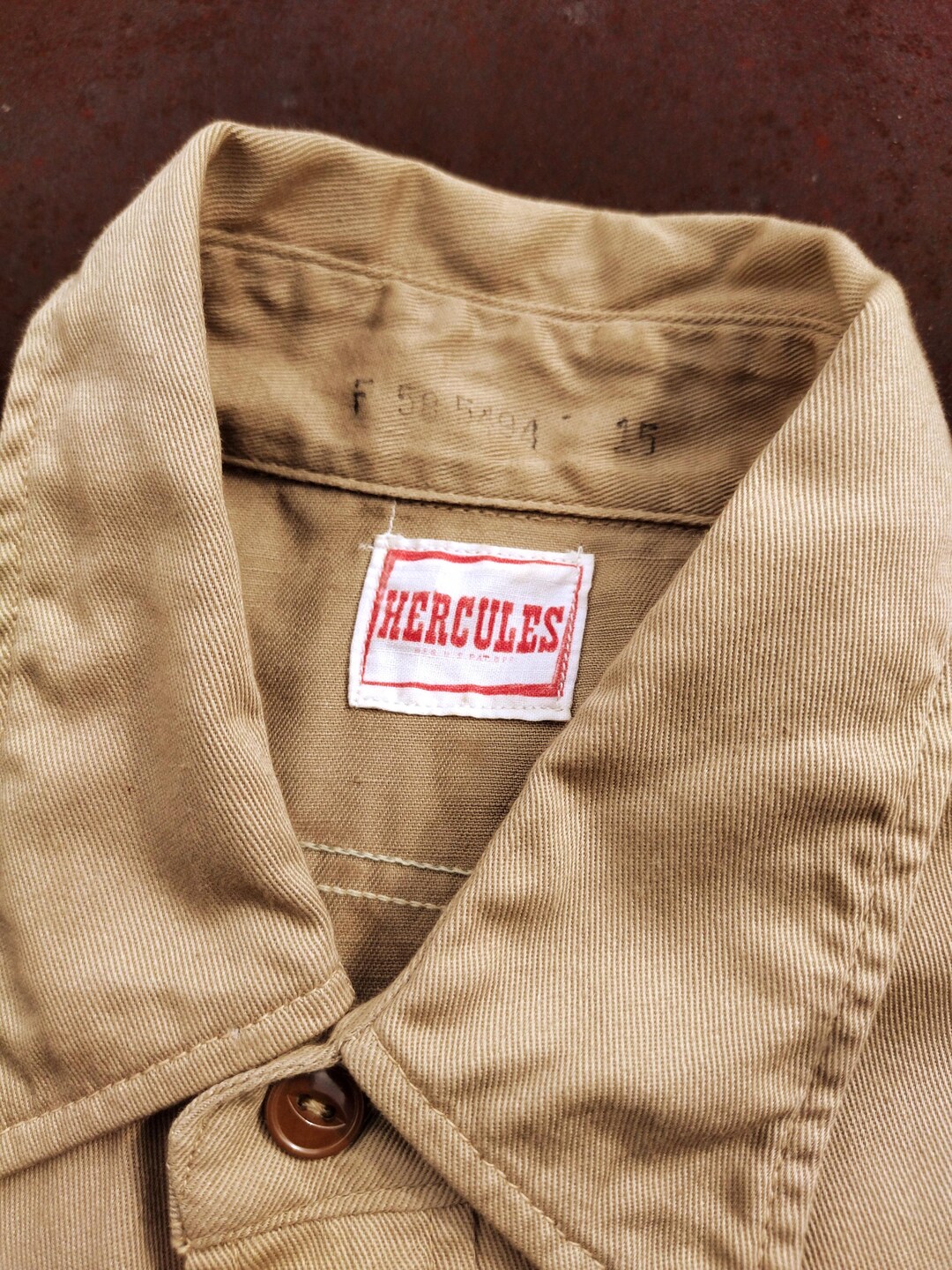 Vintage 40s Hercules Shirt Union Made Condition Like New! Selvedge Both ...
