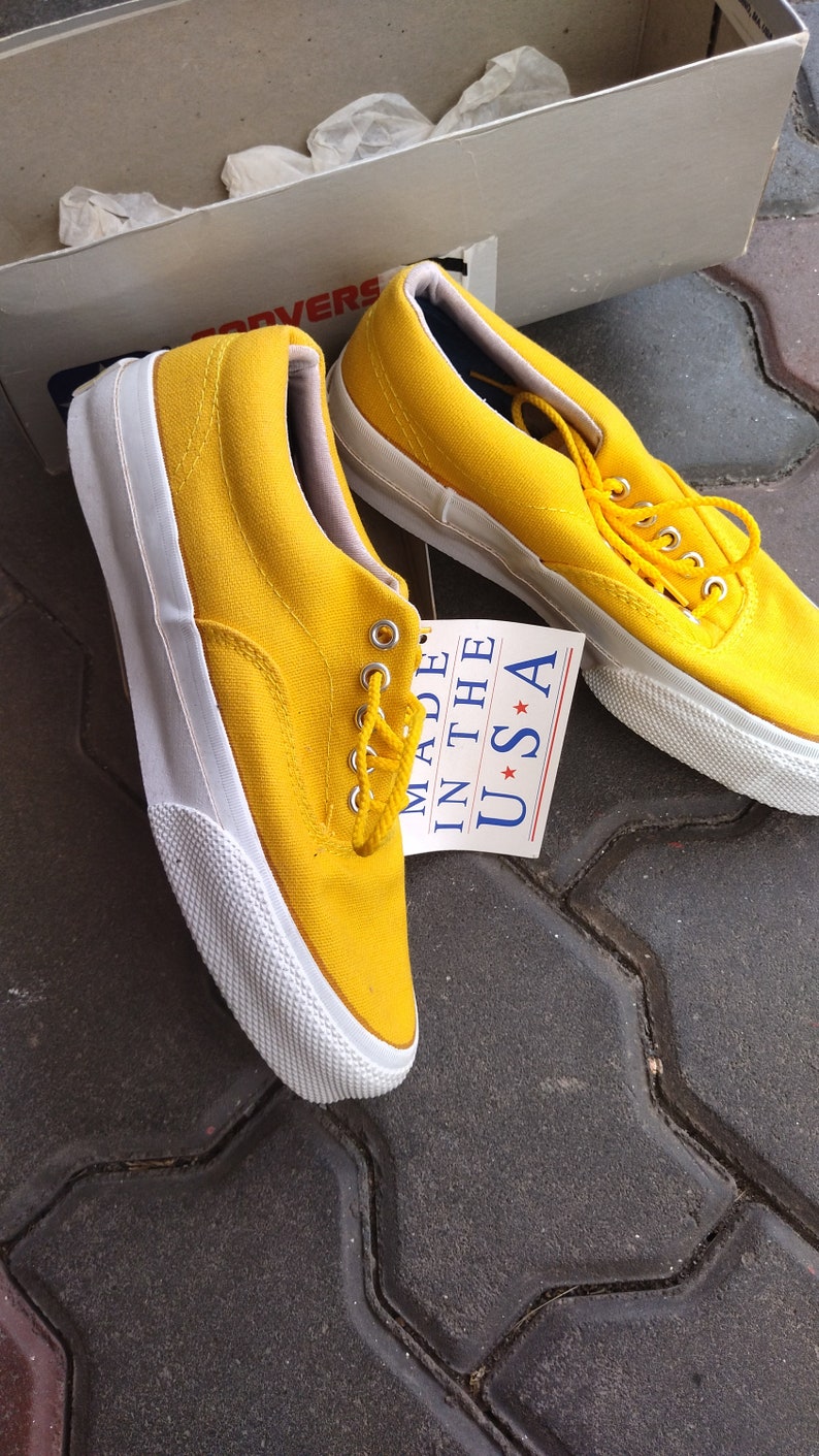 Vintage Deadstock Converse 80s Skid Grip Made in USA Deadstock Nos With ...