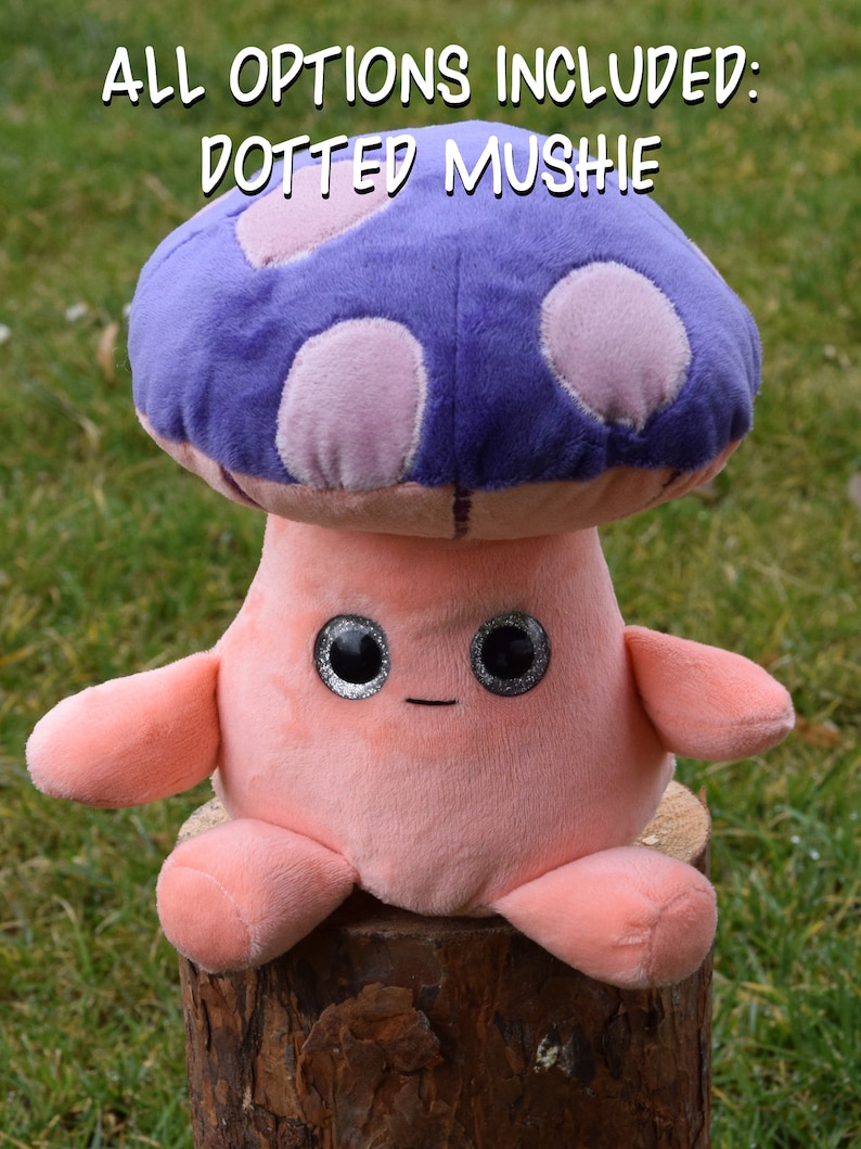 Mushroom Fungi Plushie SEWING PATTERN PDF Instant Download - Etsy
