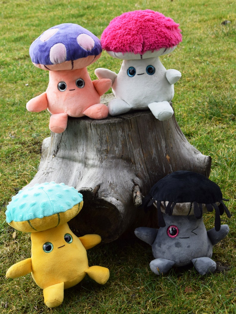 Mushroom Fungi Plushie SEWING PATTERN PDF Instant Download - Etsy