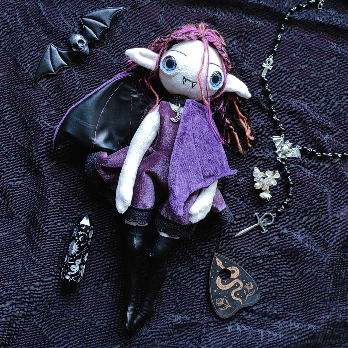 Vampire Plush Doll SEWING PATTERN - PDF Instant Download - Etsy