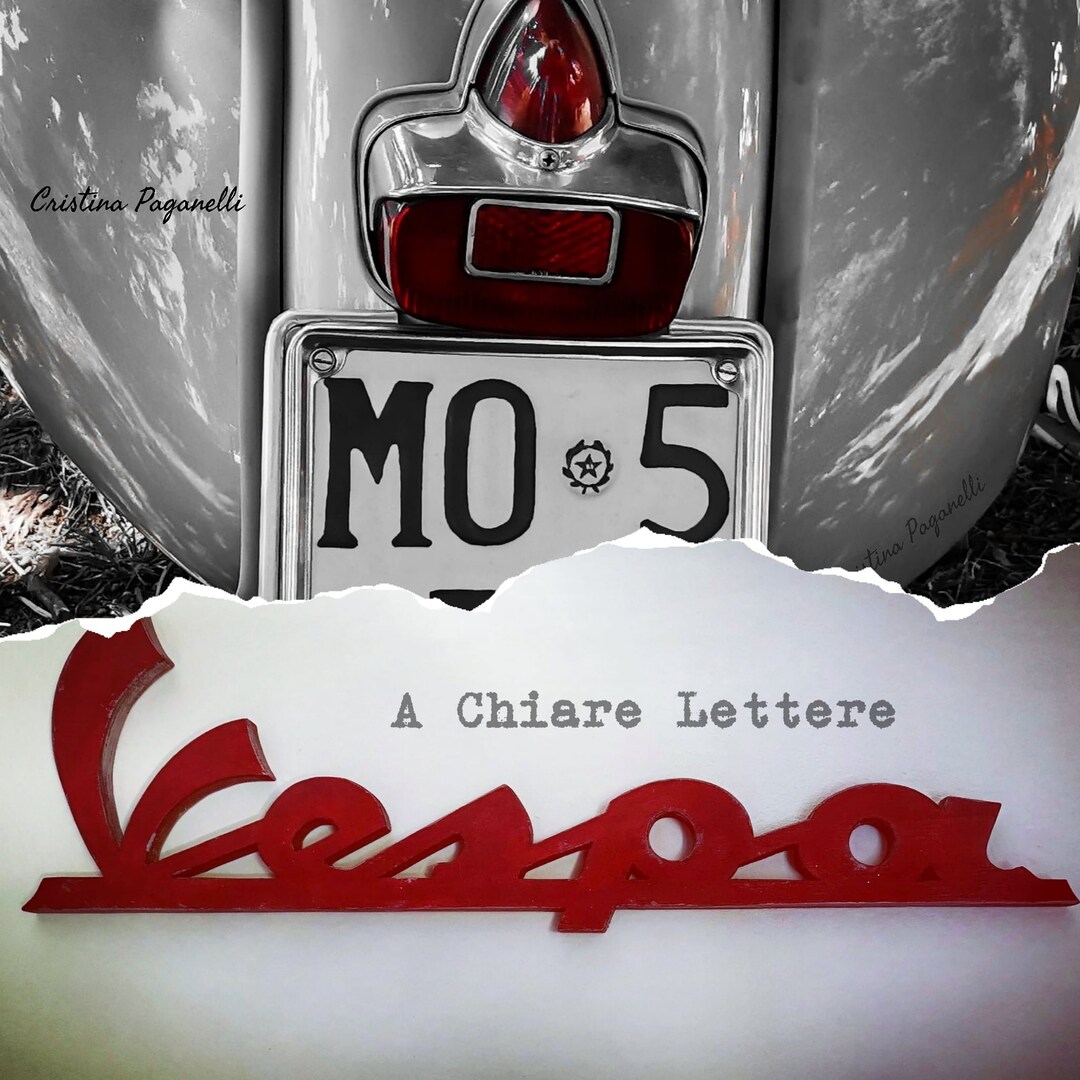 Vespa Lettering, Vintage Lettering, Industrial Lettering, Vespa 50 ...