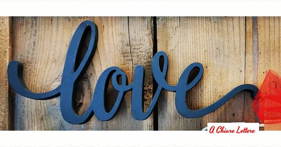 Love Written In Cursive