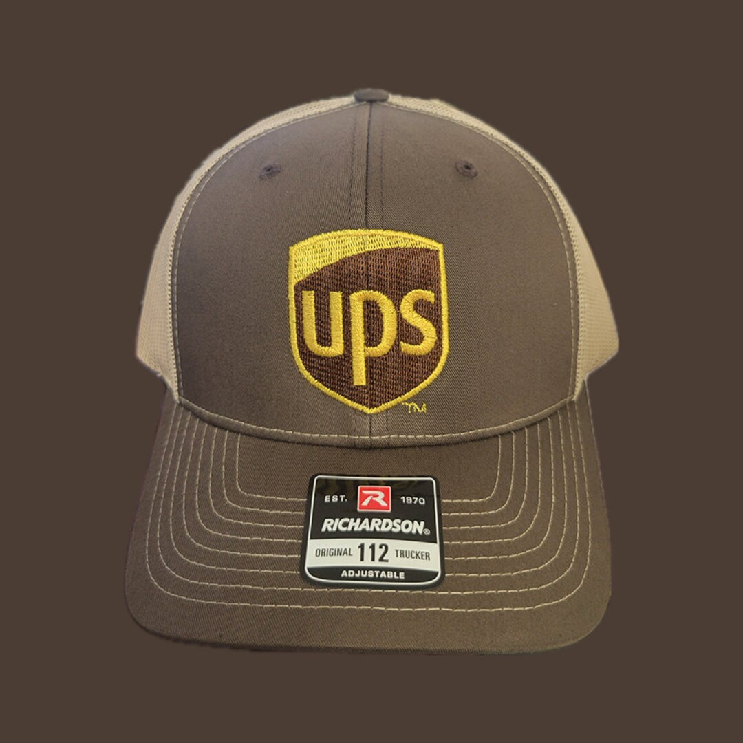 UPS Embroidered Trucker Cap (richardson 112) - Etsy