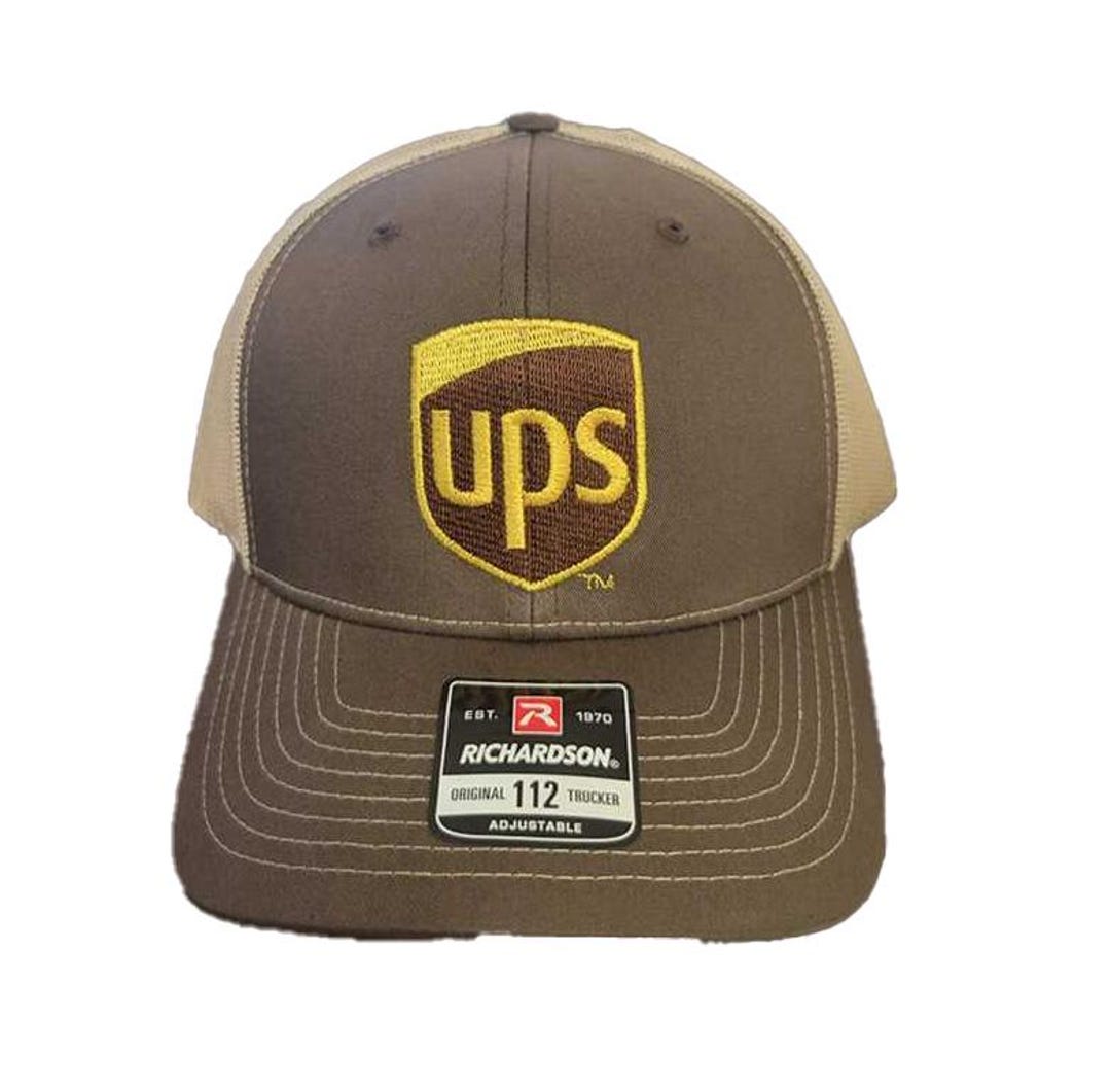 UPS Embroidered Trucker Cap (richardson 112) - Etsy