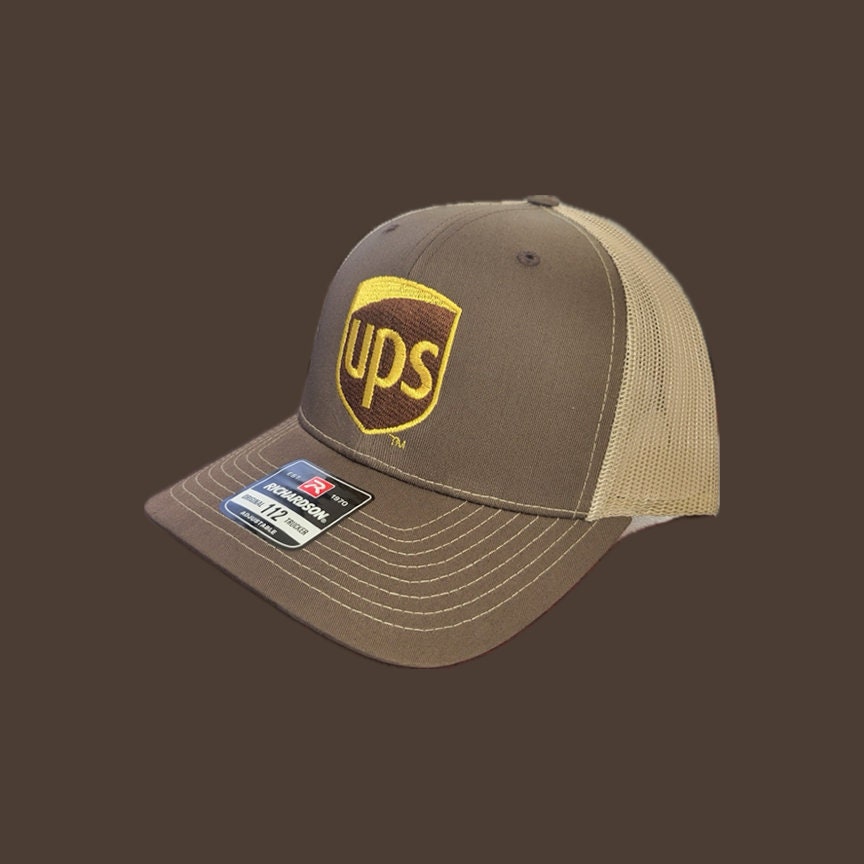 UPS Embroidered Trucker Cap richardson 112 - Etsy