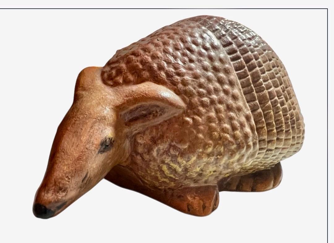 Vintage Ceramic Hand Painted Armadillo. 12. - Etsy