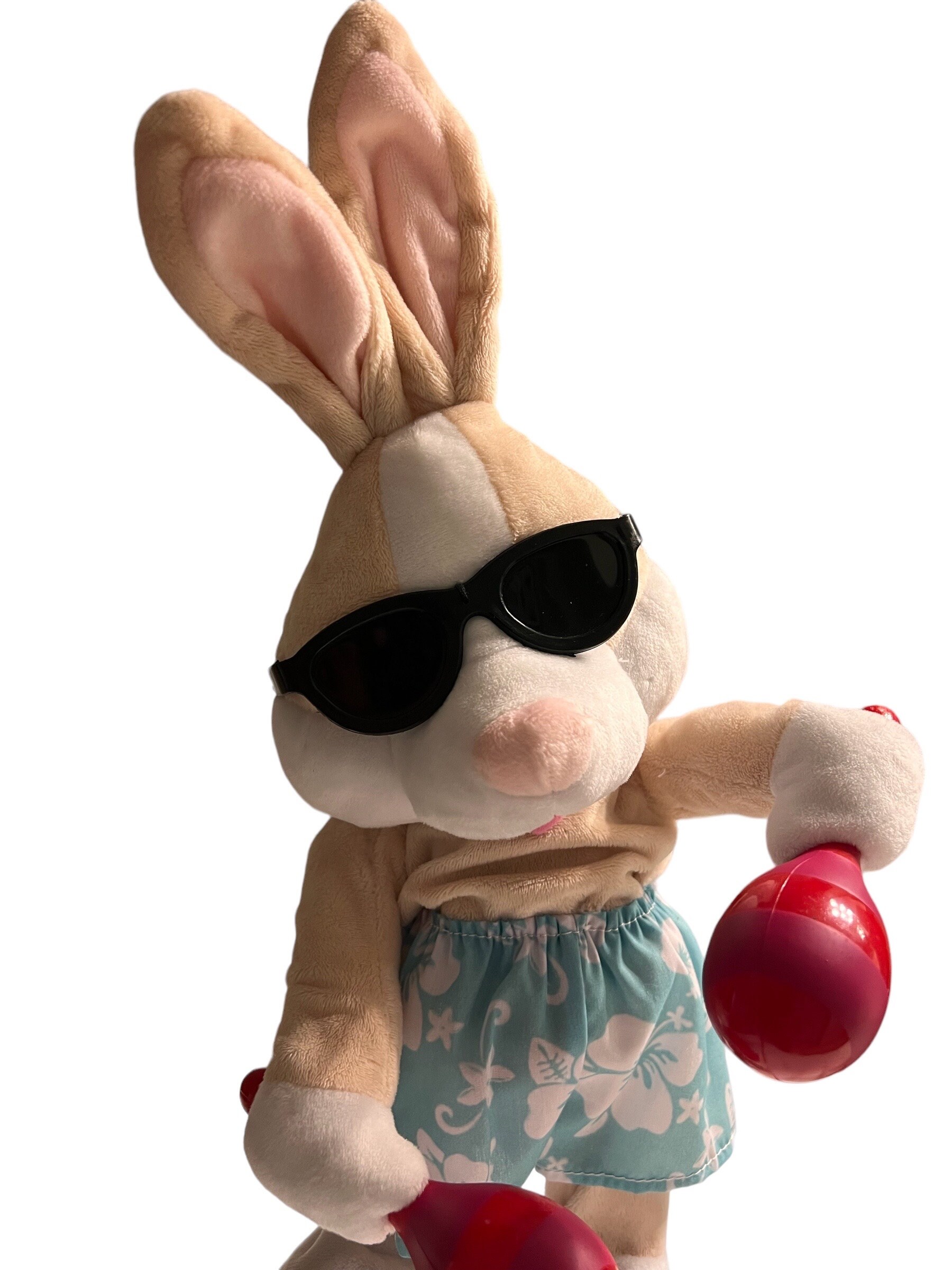 Gemmy Singing Animated Aminatron Bunny Rabbit Dancing to the fireball ...