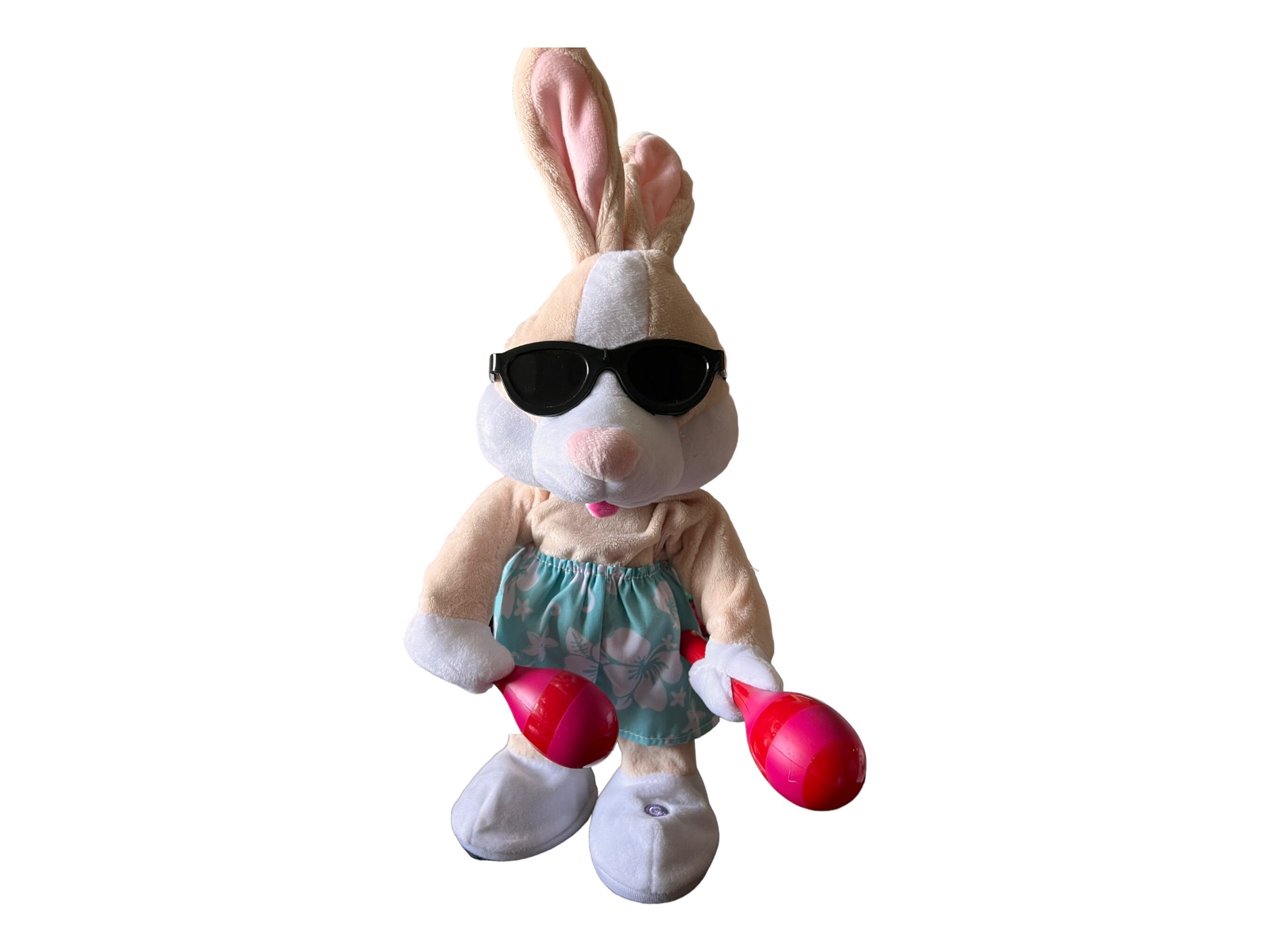 Gemmy Singing Animated Aminatron Bunny Rabbit Dancing to the fireball ...
