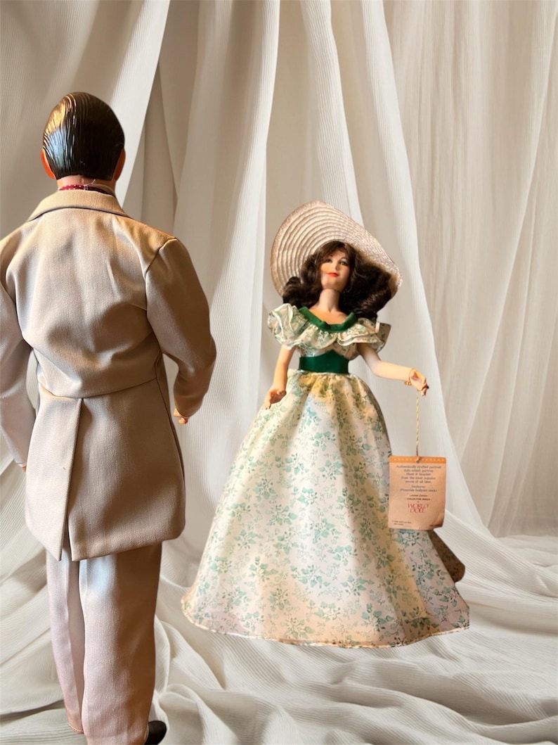 Vintage Gone With the Wind ~ Brett and Scarlett Dolls ~ Limited Ed ...
