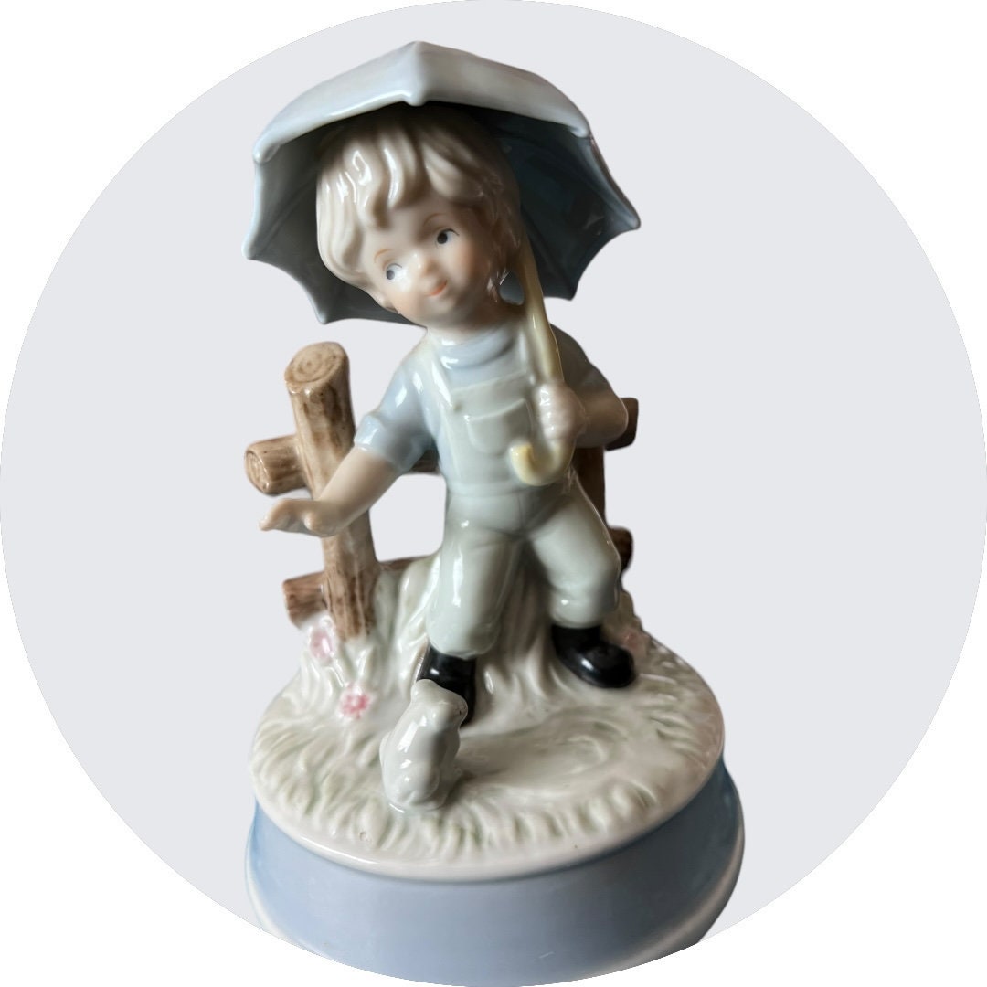 Vintage Sanjo Music Box “singing in the Rain” - Etsy