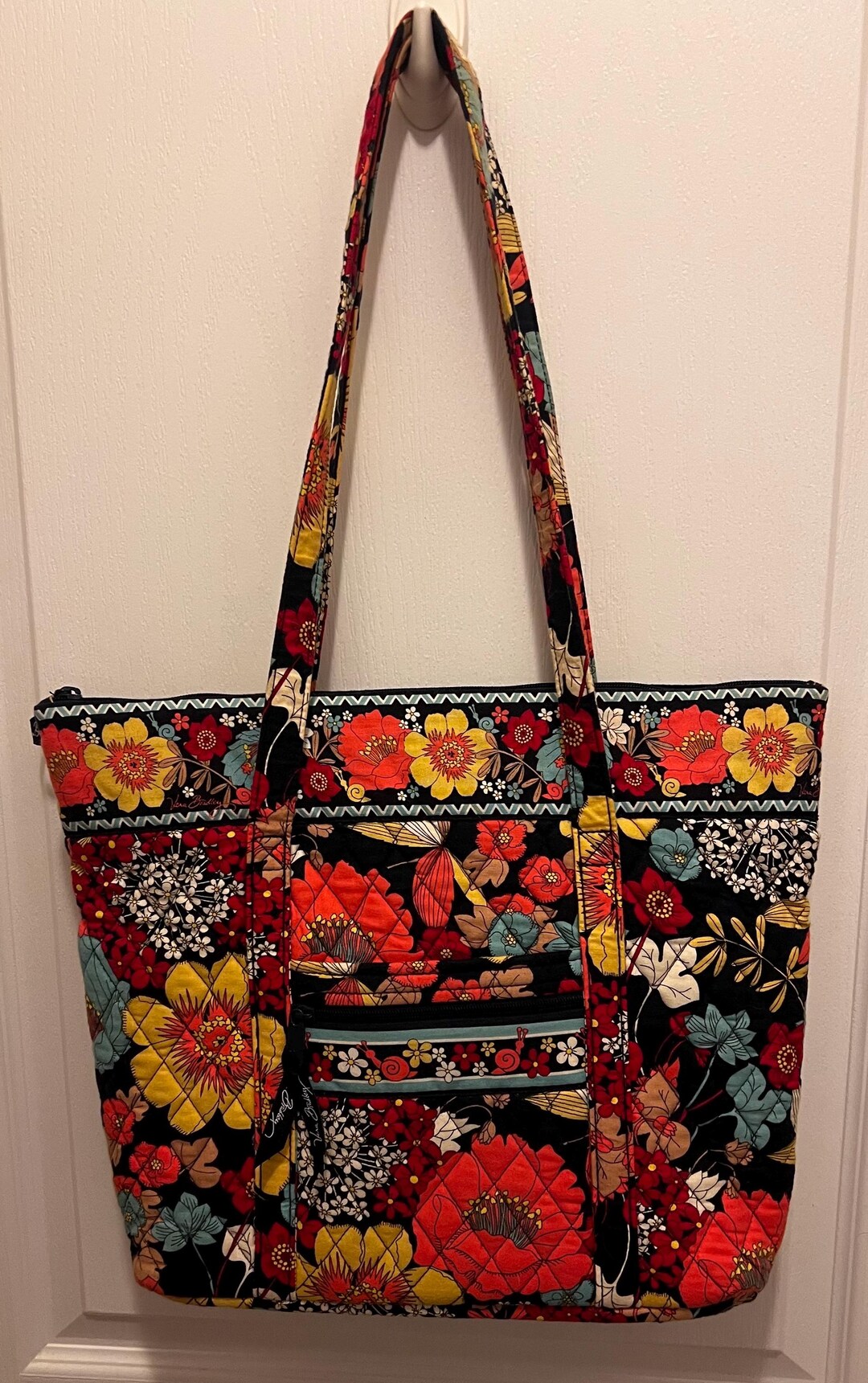 Vera Bradley Happy Snails Quilted Floral Hipster Crossbody Bag - Etsy