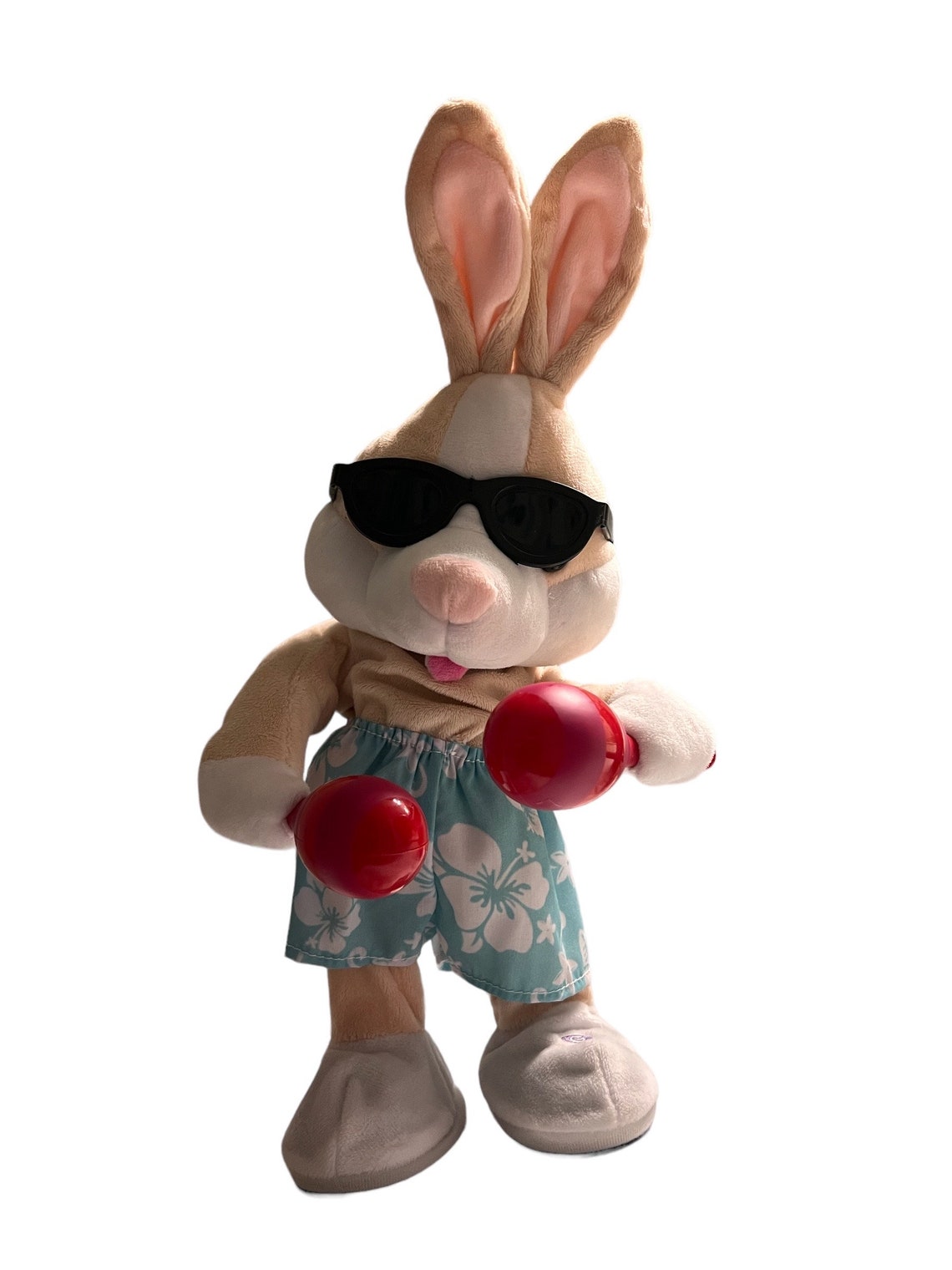 Gemmy Singing Animated Aminatron Bunny Rabbit Dancing to the fireball ...