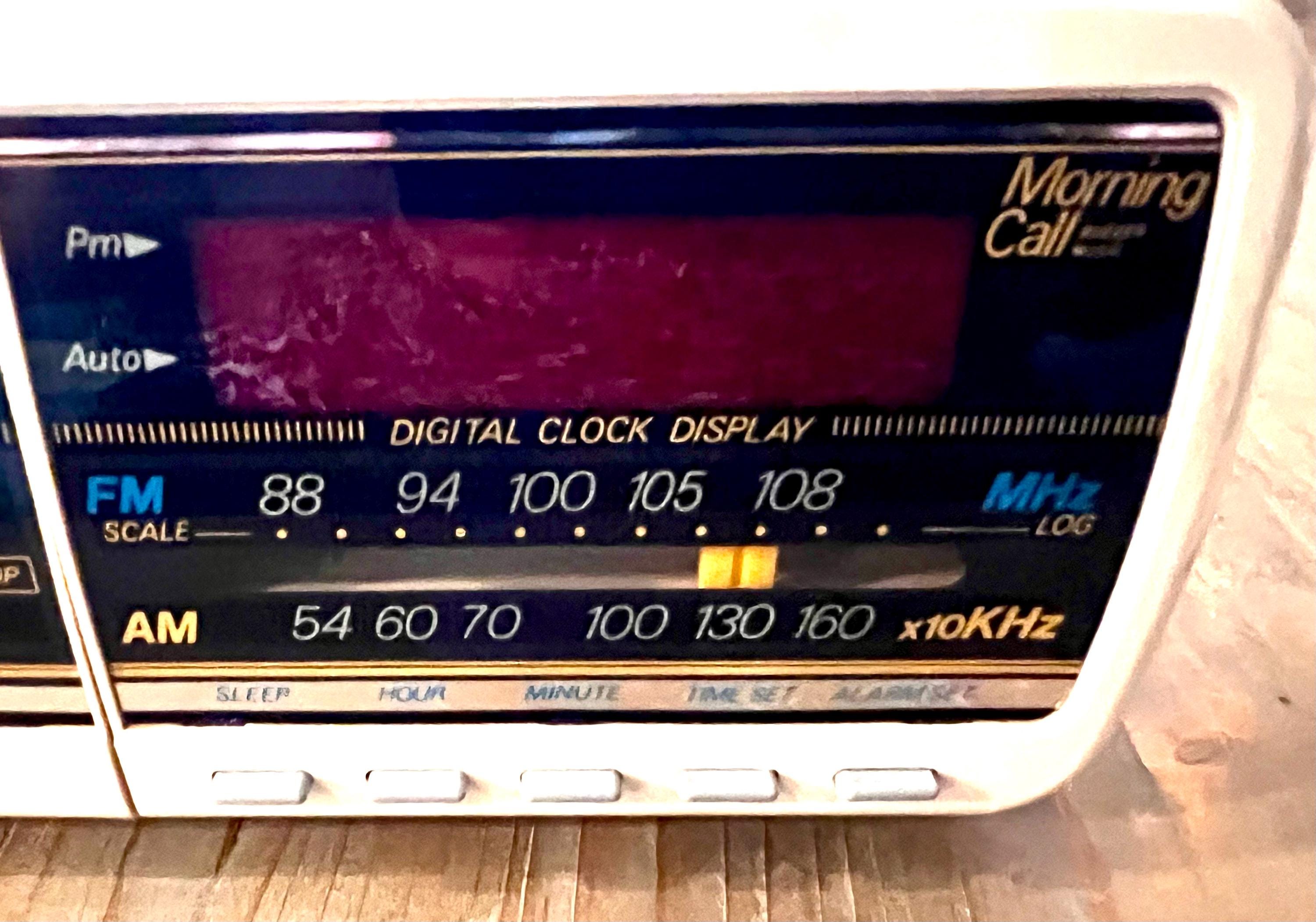 Sounddesign 1980s Combo Radio, Clock, Cassette, and Telephone - ALL in ...