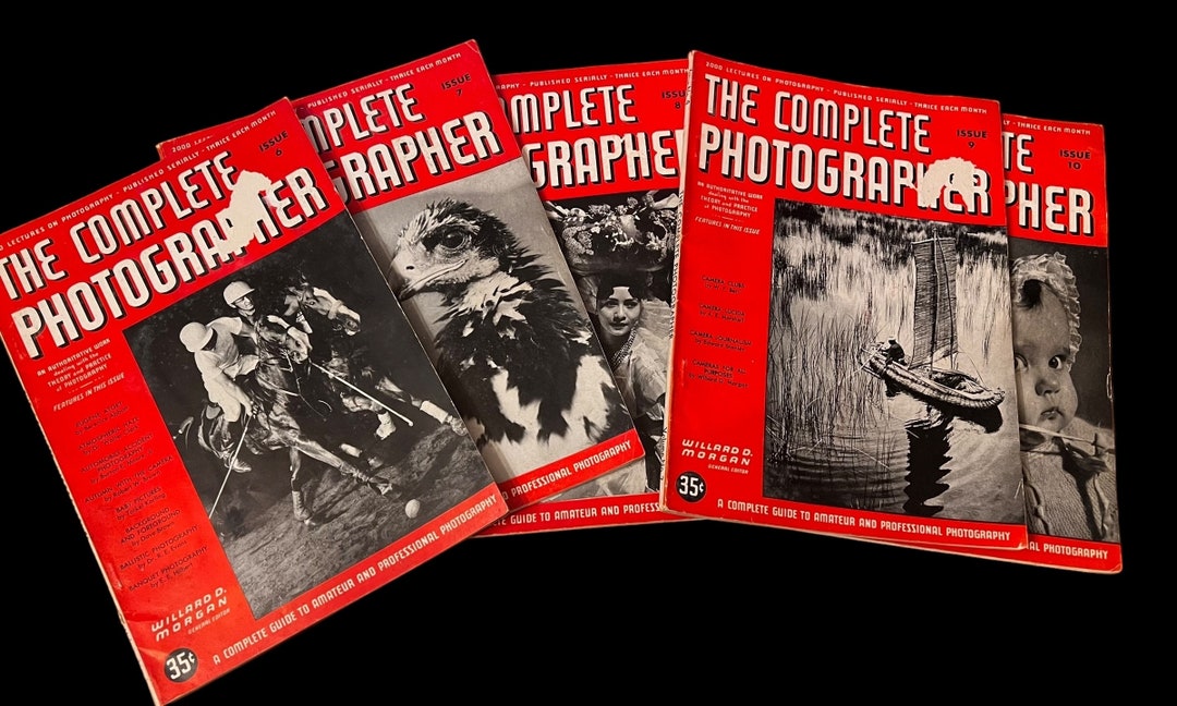 The Complete Photographer 1940s Issues 6-10 - Etsy