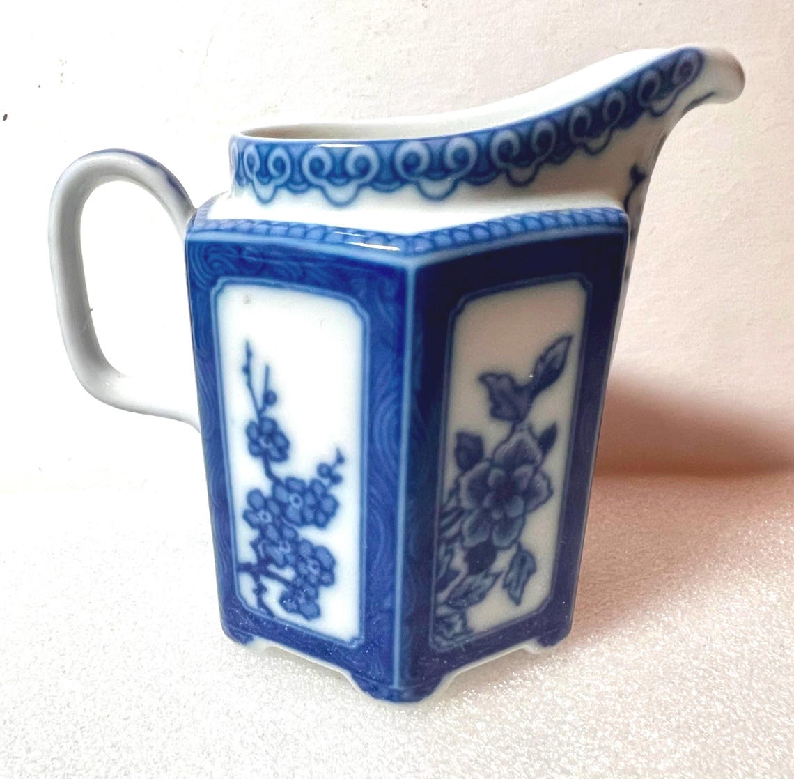 Kaiser - Porcelain - Cobalt Blue Creamer - Rare - Tsian Echt Cobalt ...