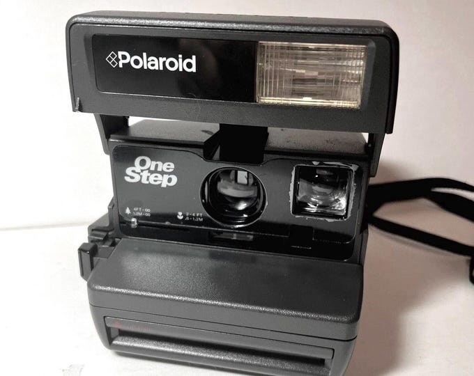 Vintage 70s Rainbow Striped Polaroid Land Instant Film Camera Retro ...