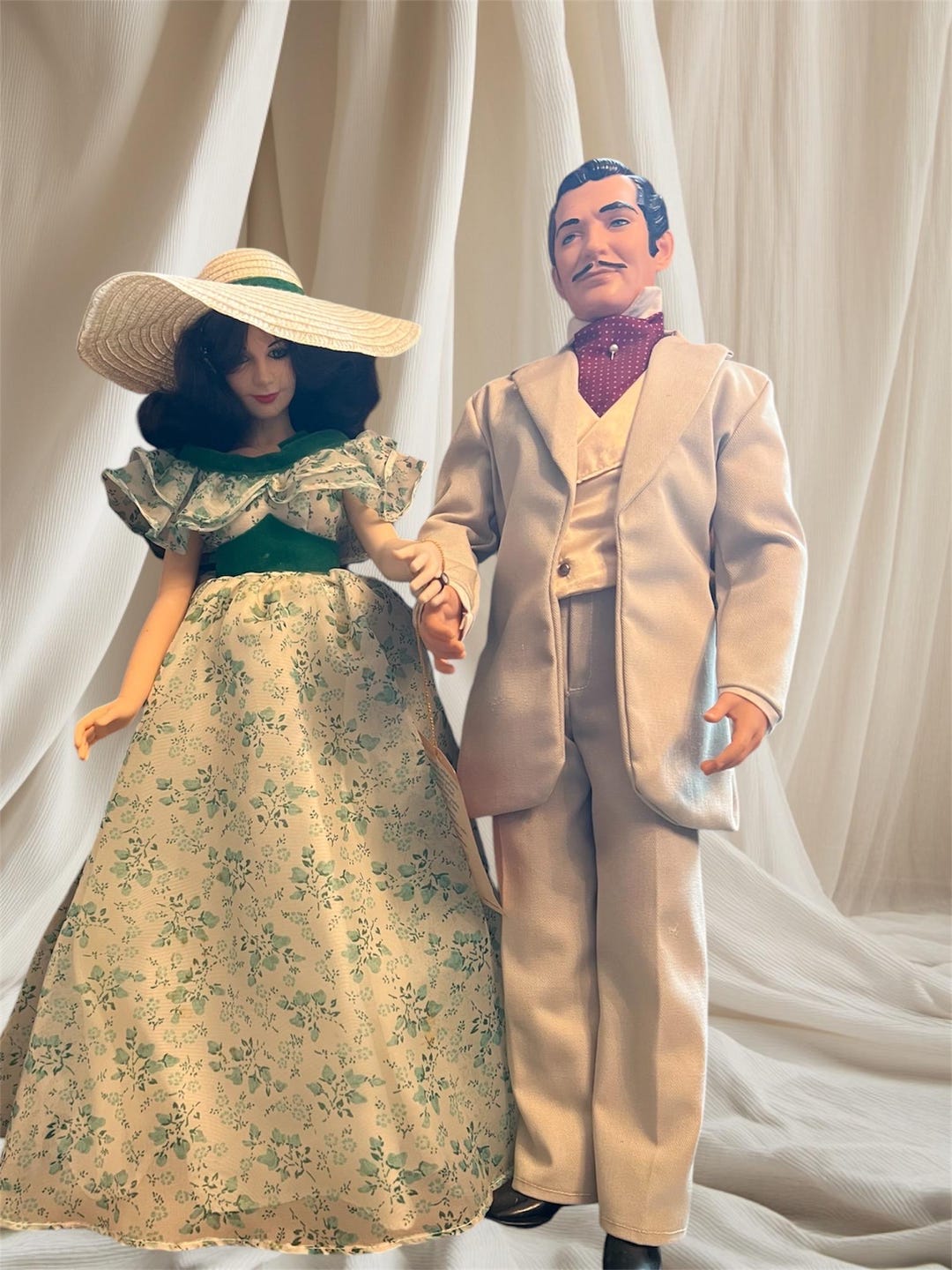 Vintage Gone With the Wind ~ Brett and Scarlett Dolls ~ Limited Ed ...