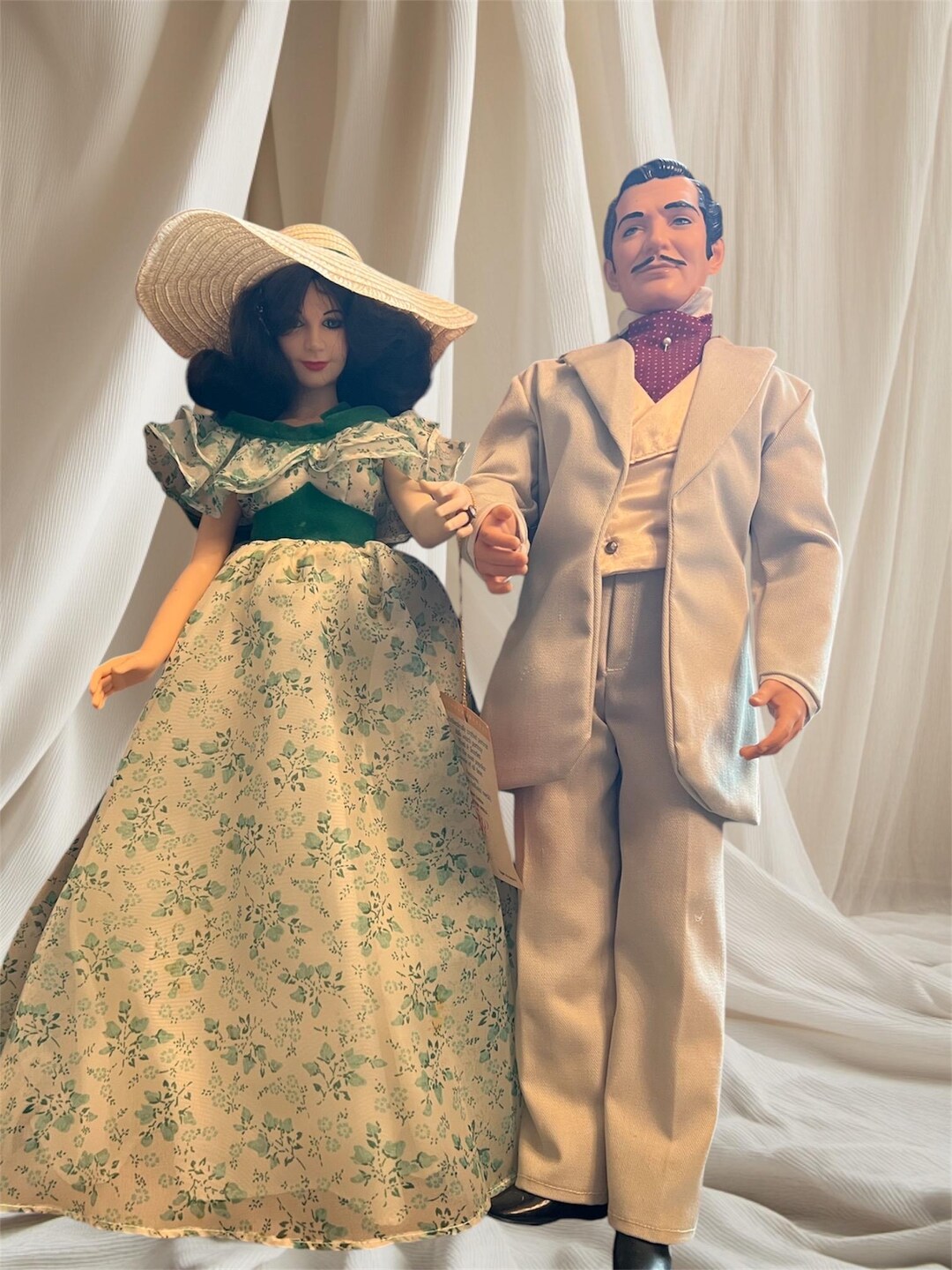 Vintage Gone With the Wind ~ Brett and Scarlett Dolls ~ Limited Ed ...