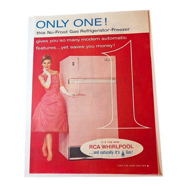 Refrigerator Ad - Etsy