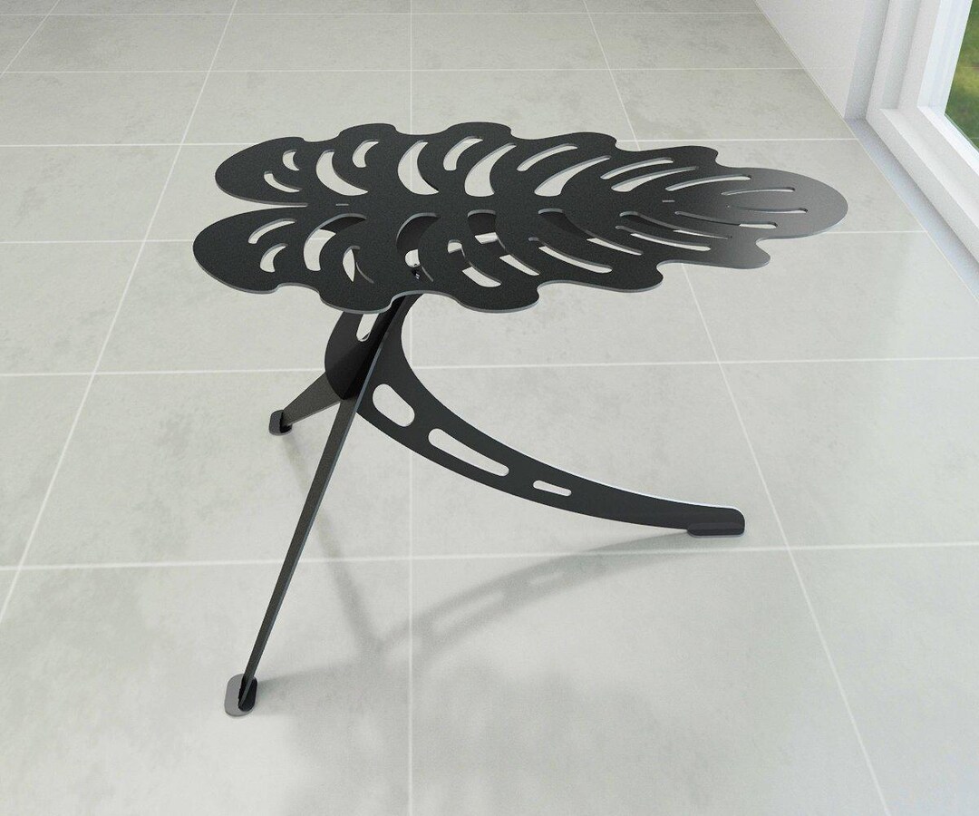 Monstera Leaf Table SVG File – Laser Cut Coffee Table Design - Etsy UK
