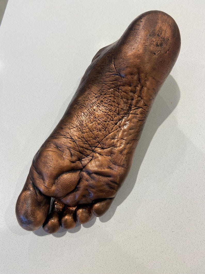 Foot Sculpture Statue Female Foot Ornament Fetish Art / Podiatrist ...