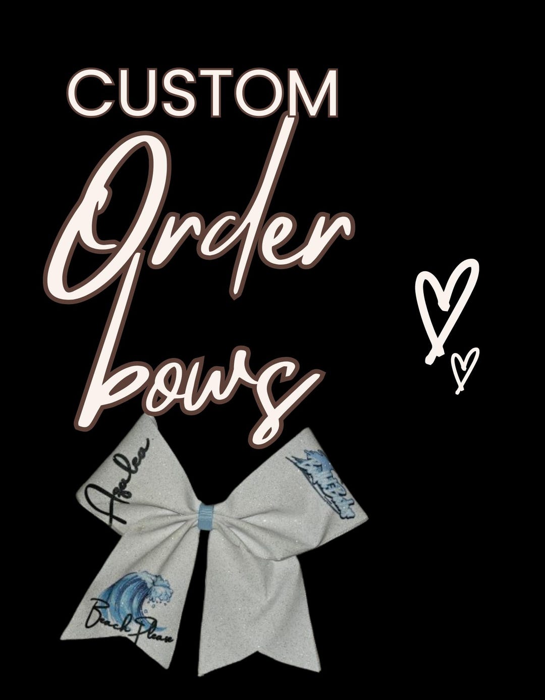 Sublimation Vinyl Bows - Etsy