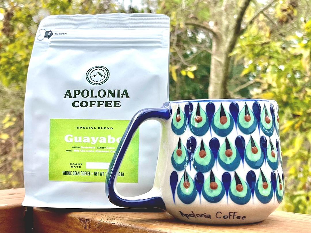 Handmade Guatemalan Peacock Coffee Mug: Hand-painted Ceramic - Etsy