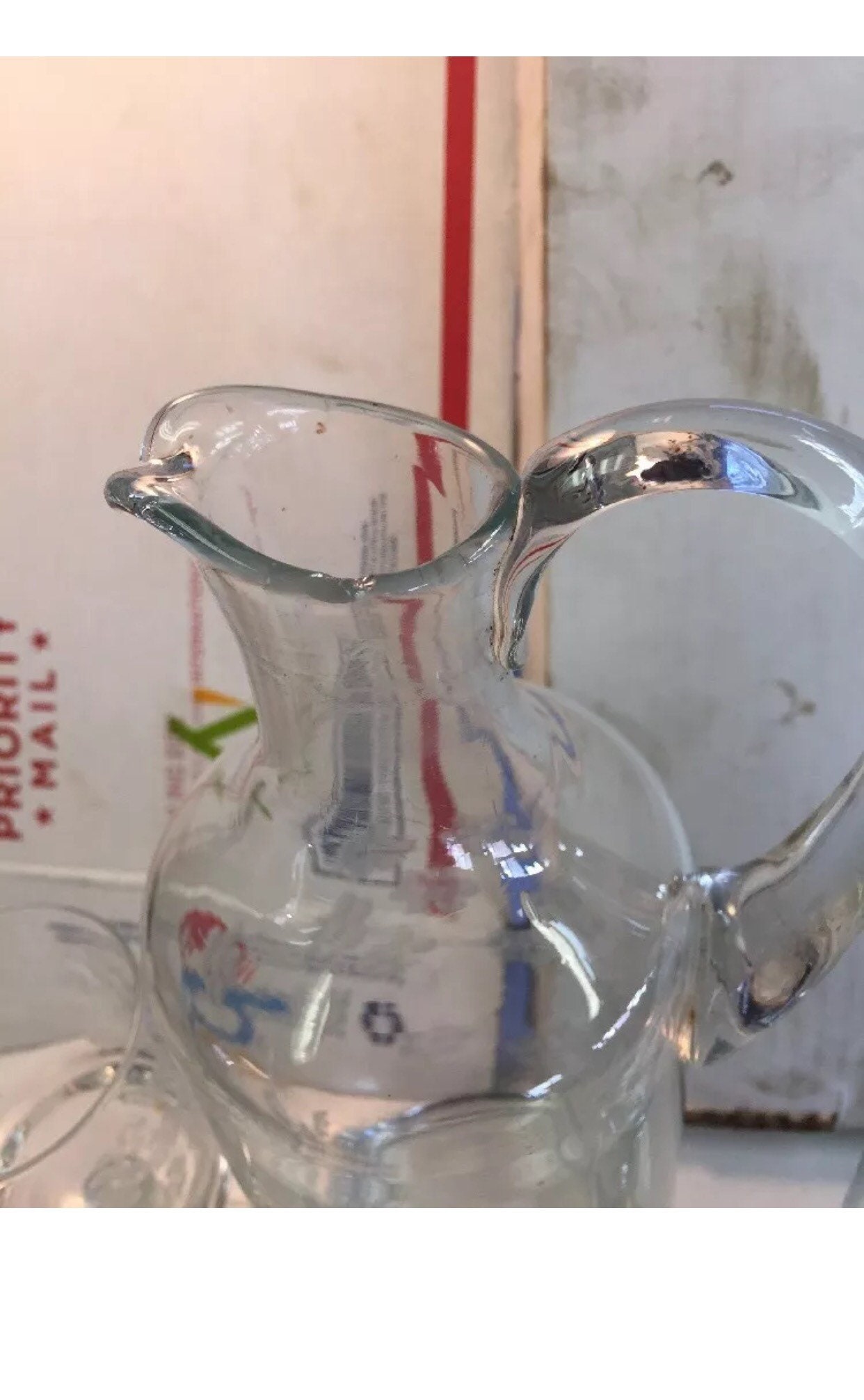 Vintage Romanian Crystal Decanter With Matching Cups - Etsy