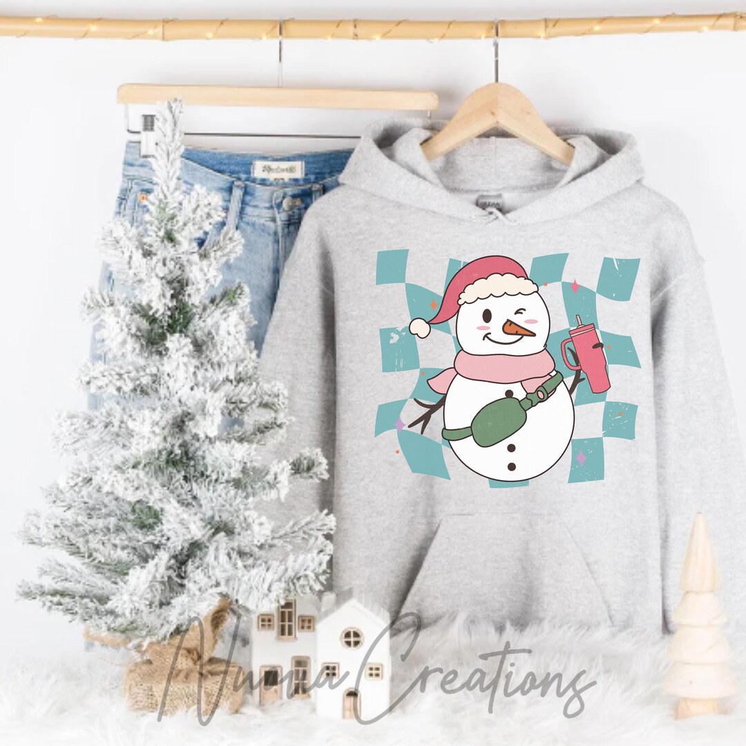 Modern Snowman PNG, Digital Download, Christmas Png, Winter Png ...