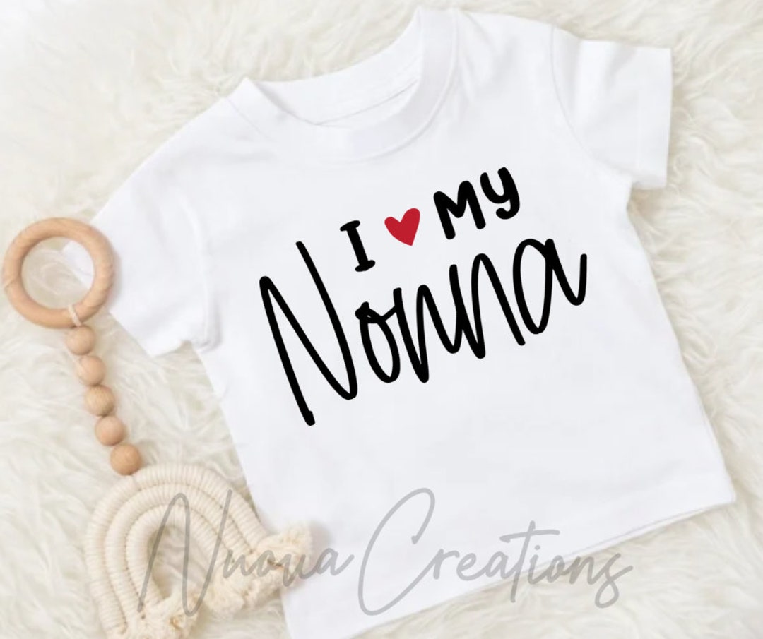 I Love My Nonna SVG: Heart Graphic Cut File (digital Download) - Etsy