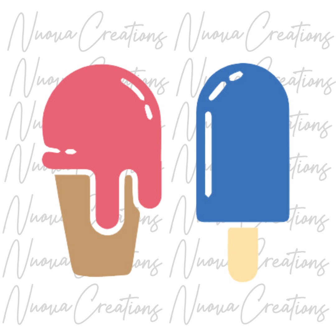 Icecream SVG | Cut File | Digital Download | Popsicle Svg - Etsy
